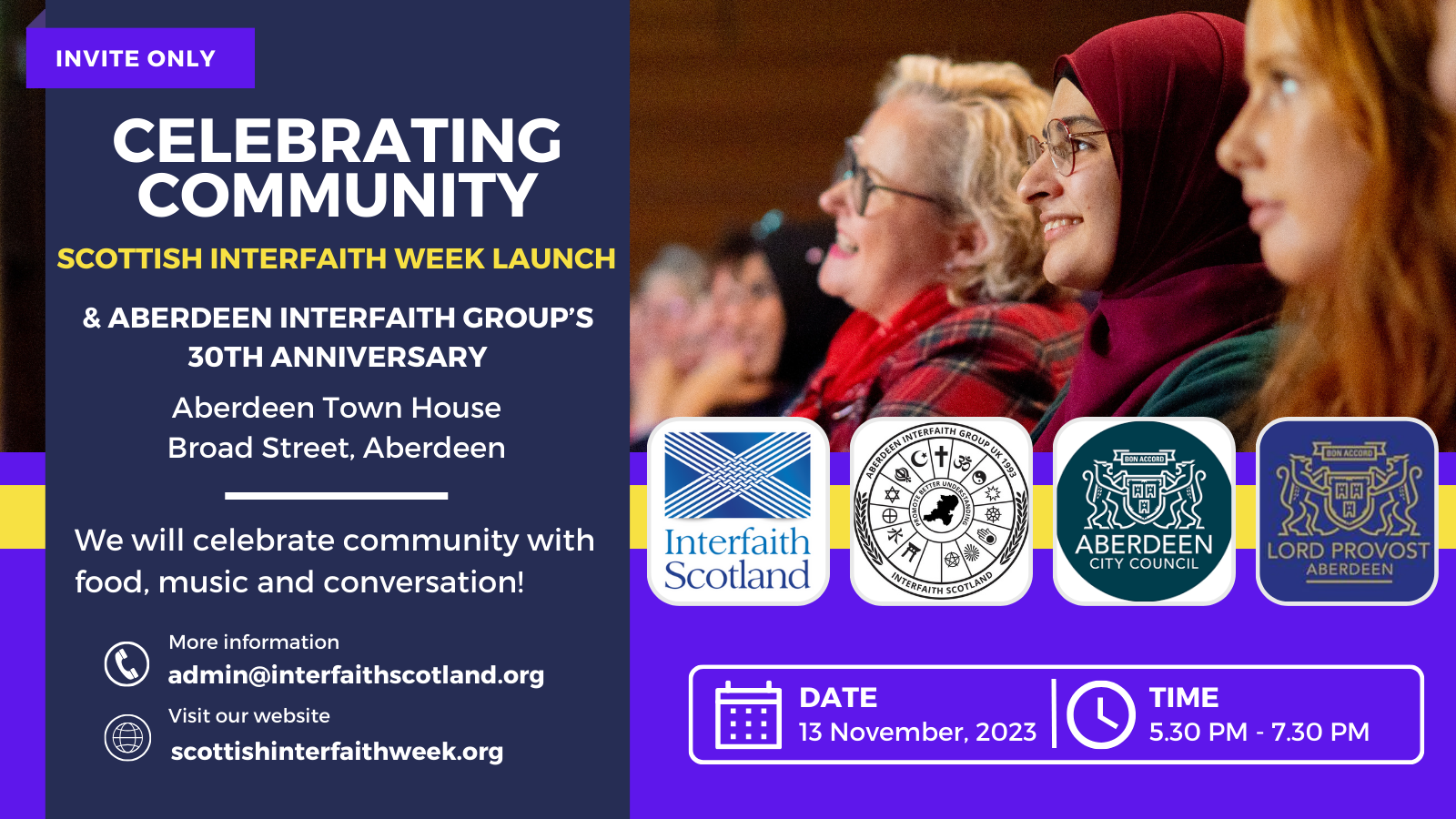 Celebrating Community: Scottish Interfaith Week 2023 - Interfaith Scotland